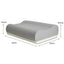 Somna Medica Graphite Infused Moderate Contour Adjustable Pillow