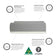 Somna Medica Graphite Infused Moderate Contour Adjustable Pillow